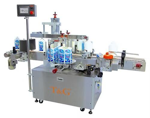 Automatic Twin-side Labeling Machine